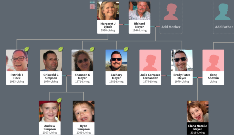 Meyer Family Tree - William J. Bowe